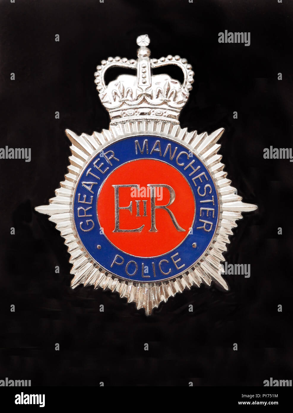 Greater Manchester Police badge Stock Photo - Alamy