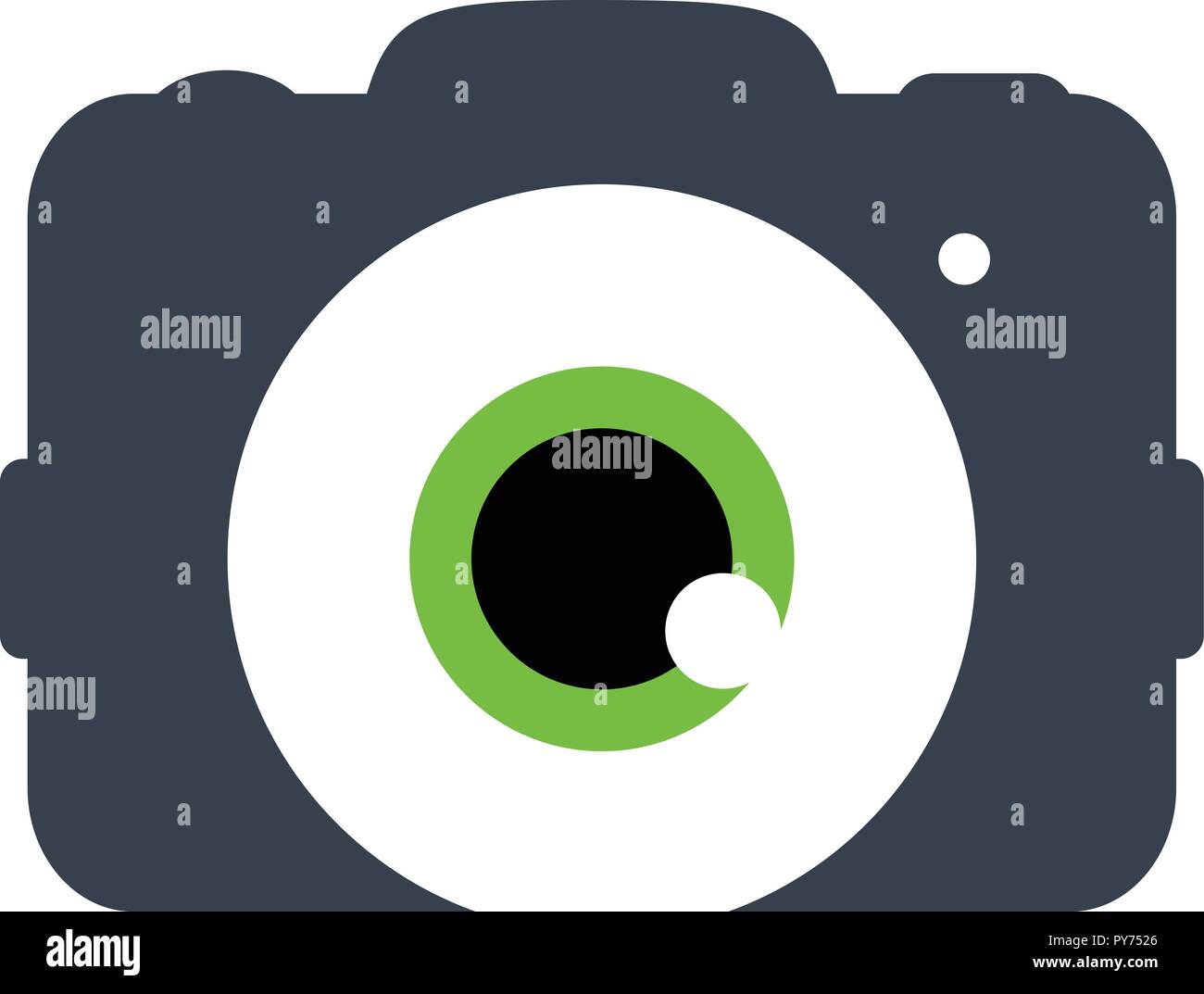 eye camera photography application vector Stock Vector Image & Art - Alamy