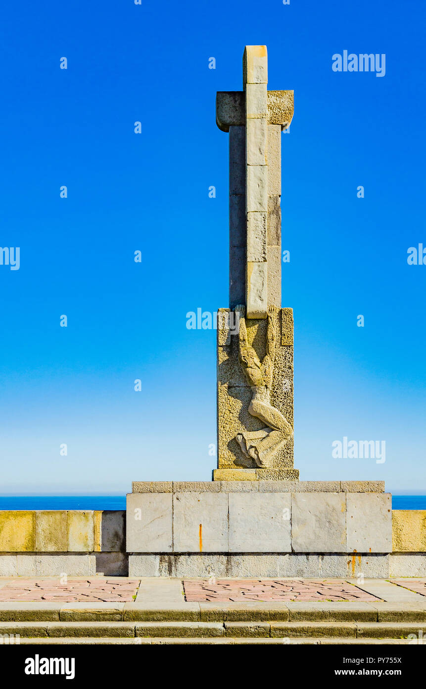 Spanish Civil War Memorial Santander. This memorial commemorates the ...