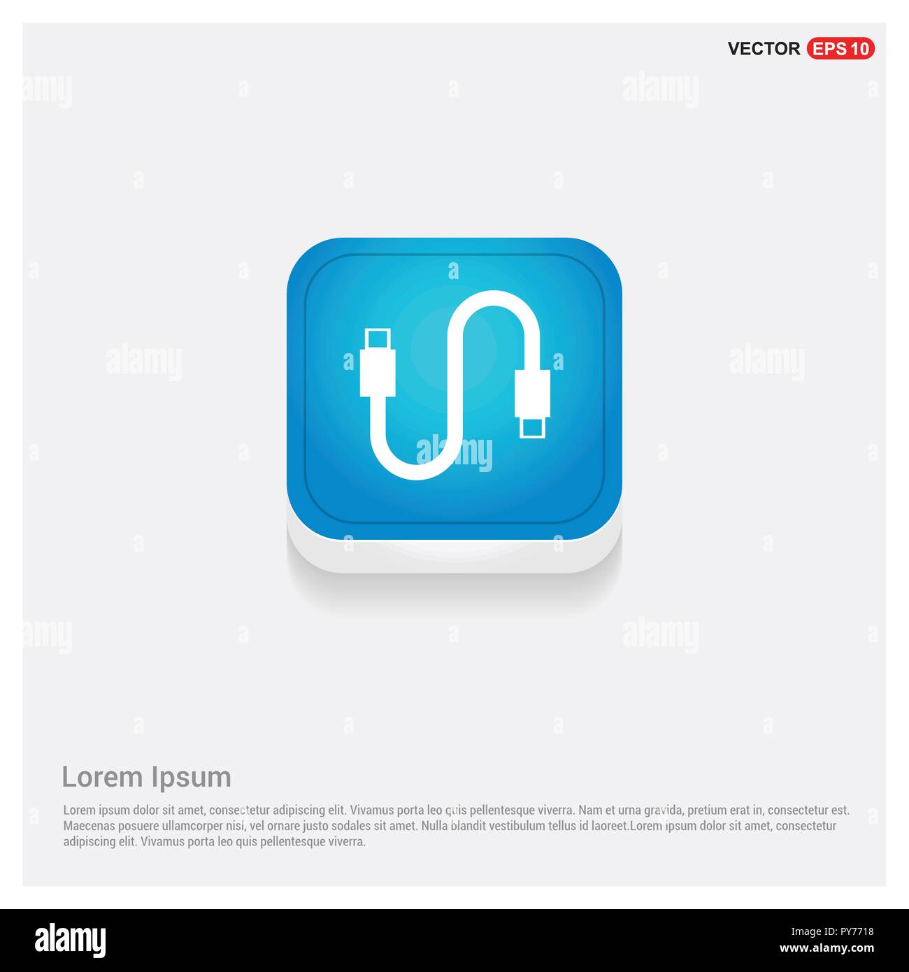 USB Cable Icon Stock Vector Image & Art - Alamy