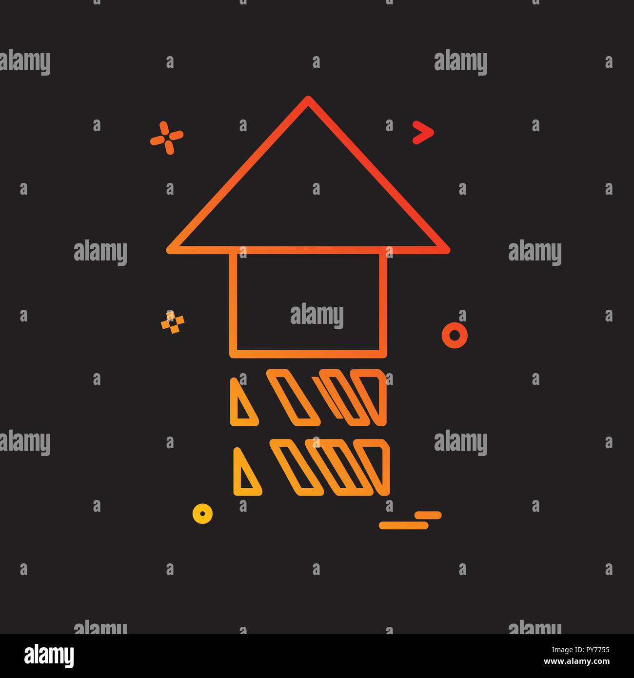 up icon design vector Stock Vector Image & Art - Alamy