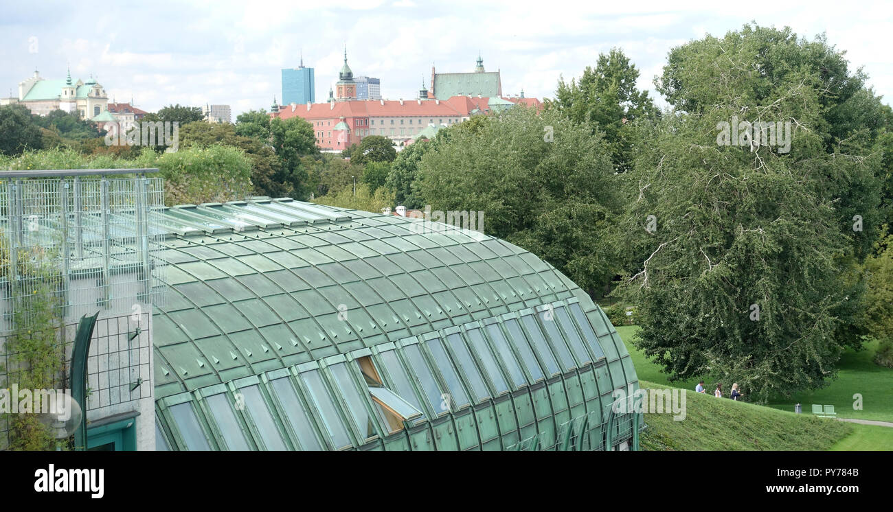 Library of the Warsaw University (BUW) Warsaw Poland EU Stock Photo - Alamy