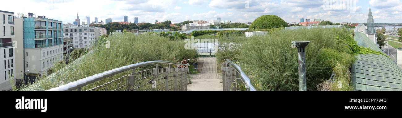 Library of the Warsaw University (BUW) Warsaw Poland EU Stock Photo - Alamy