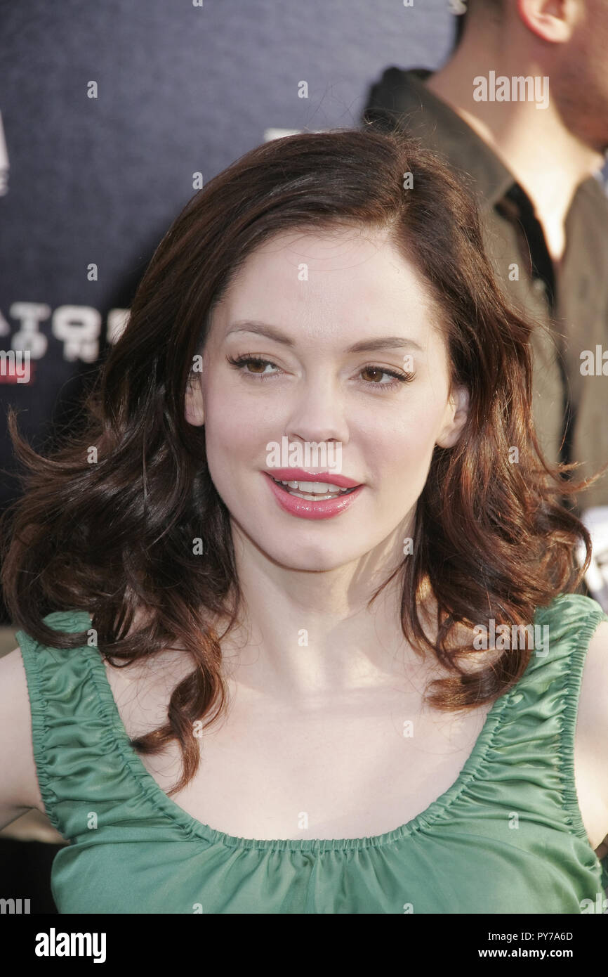 Rose mcgowan hi-res stock photography and images - Alamy