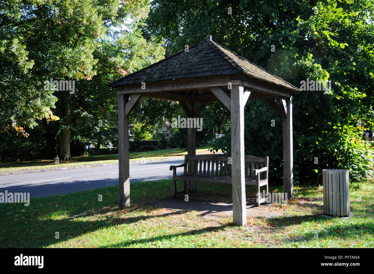Shelter, Cottered, Hertfordshire, which was built to mark the ...
