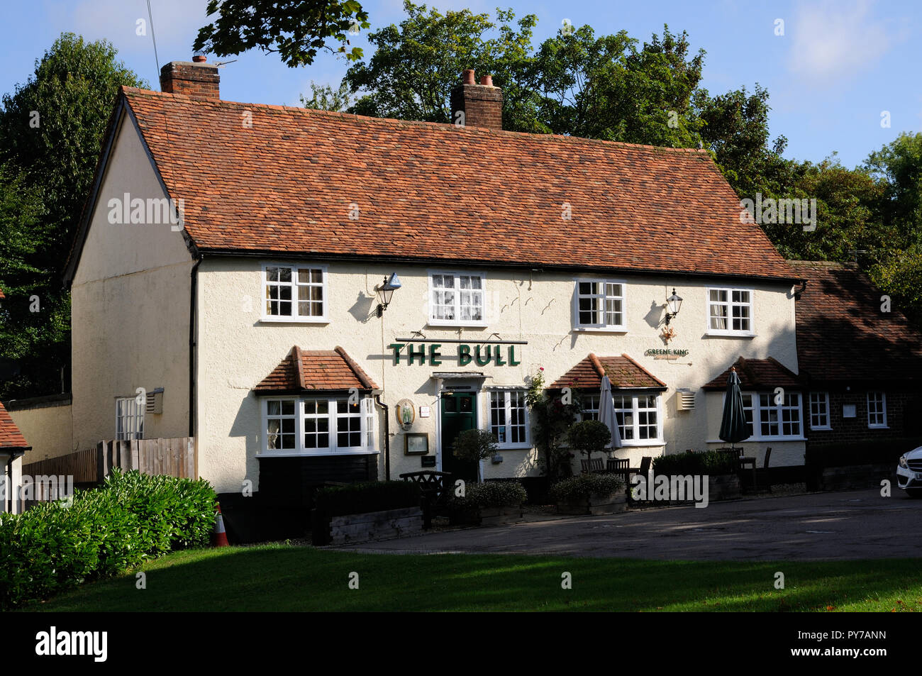 The Bull, Cottered, Hertfordshire, is where John Herbert had a quit ...