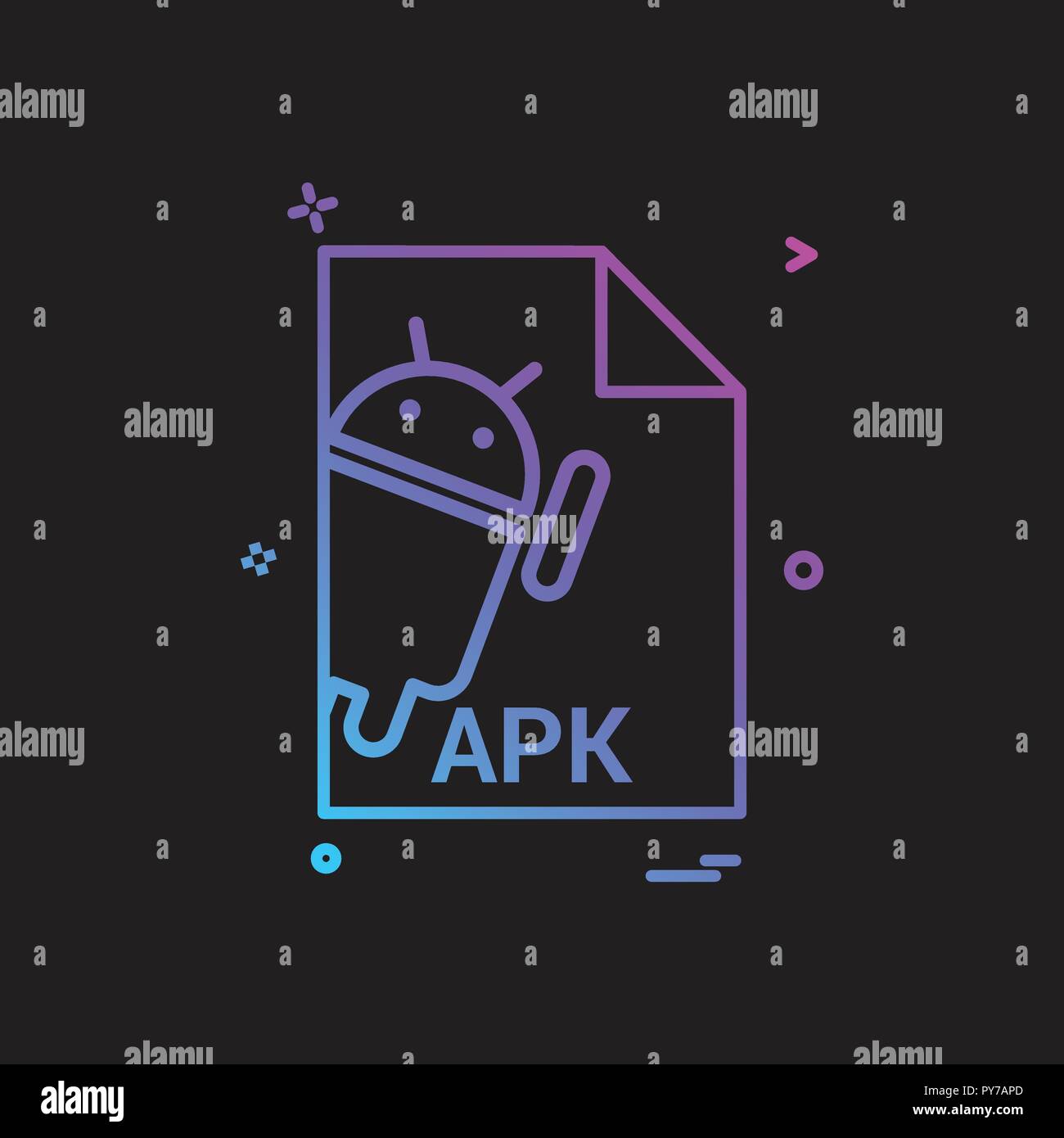 Apk format Stock Vector Images - Alamy