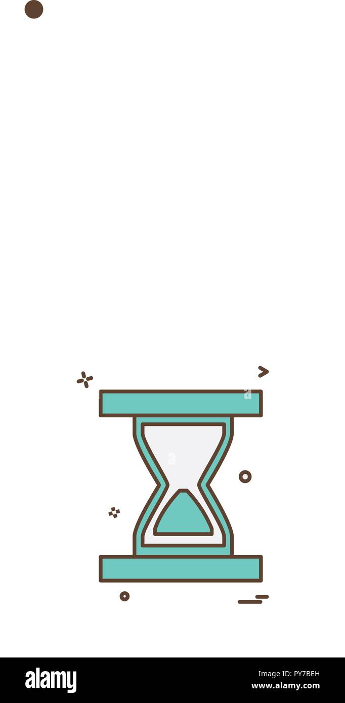 Wait icon design vector Stock Vector Image & Art - Alamy