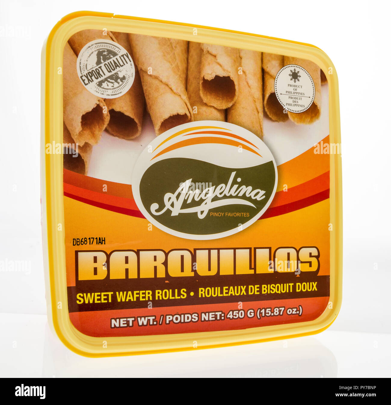 Wafer rolls hi-res stock photography and images - Alamy