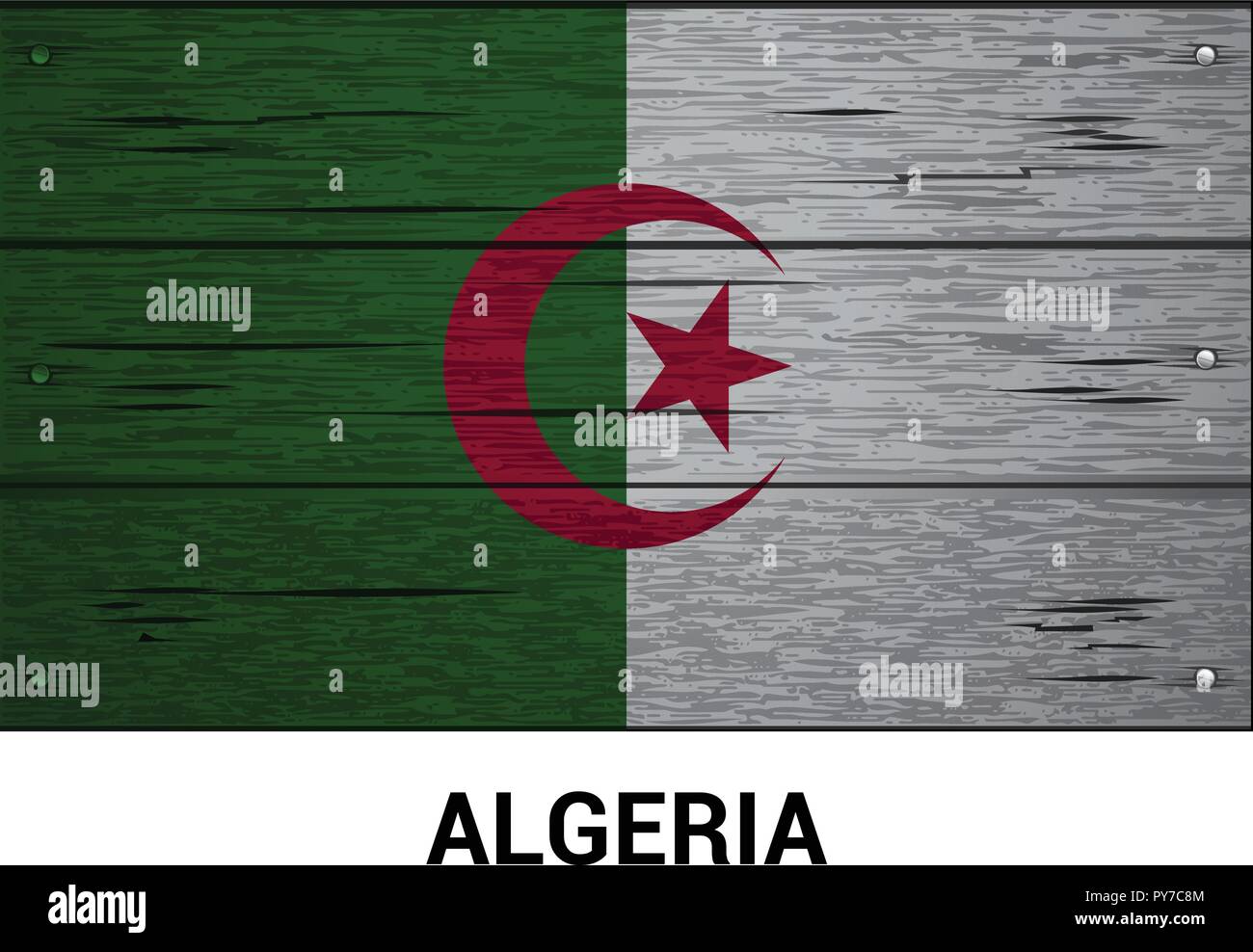 Country flag for nation with creative design vector Stock Vector Image ...