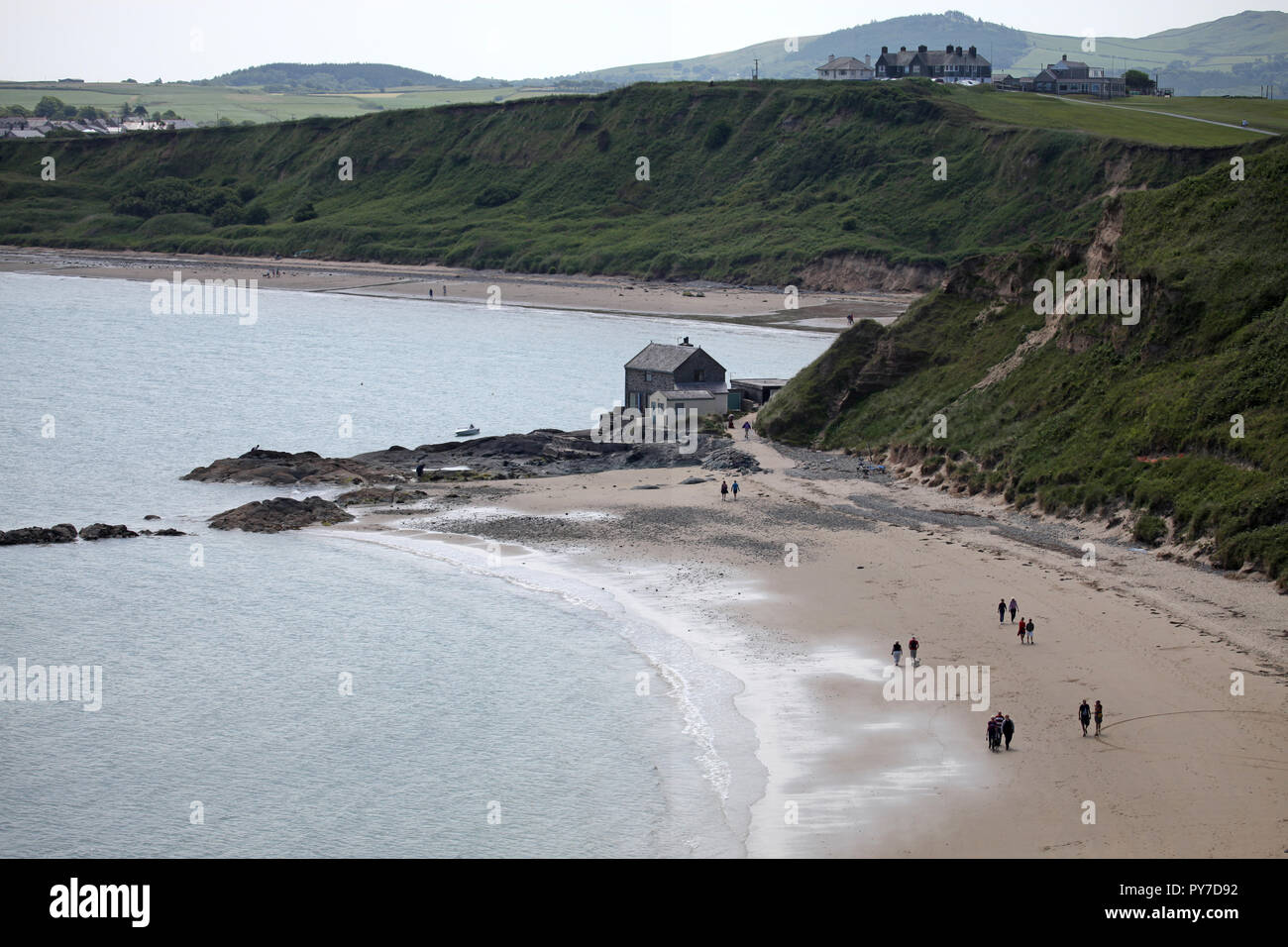 Morfa Nefyn beach, Llyn Peninsula, North Wales Stock Photo - Alamy