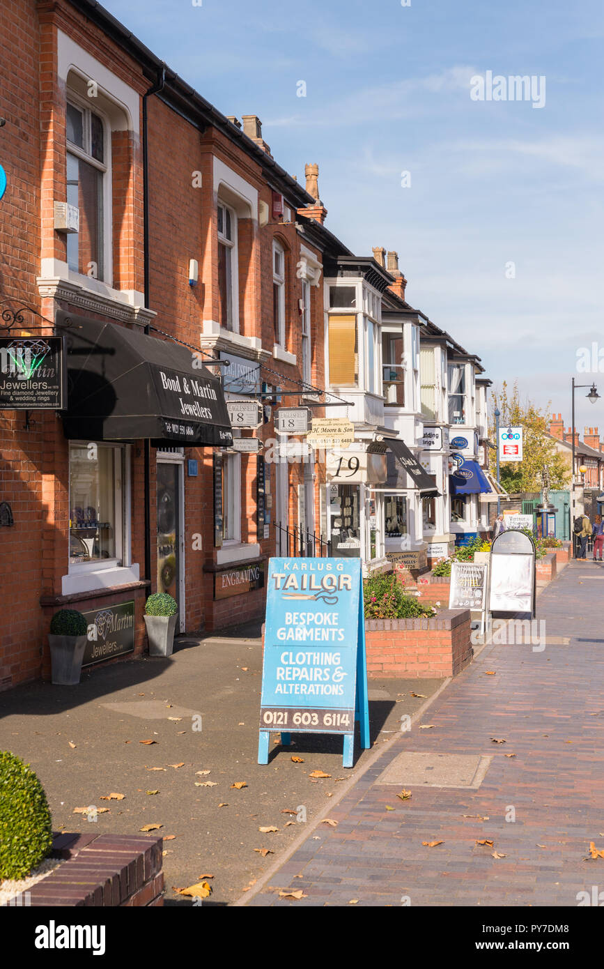 Small row of shops hi-res stock photography and images - Alamy