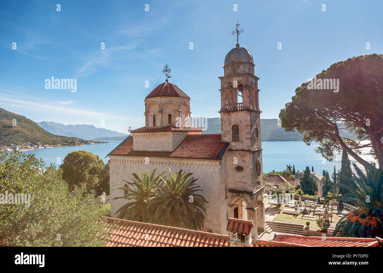 Savina Monastery an Orthodox monastery in Herceg Novi, Montenegro Stock ...