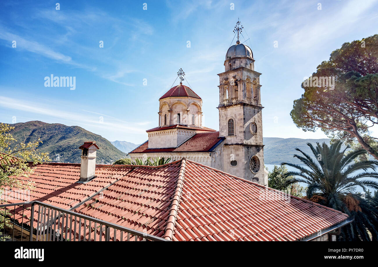 Savina Monastery an Orthodox monastery in Herceg Novi, Montenegro Stock ...