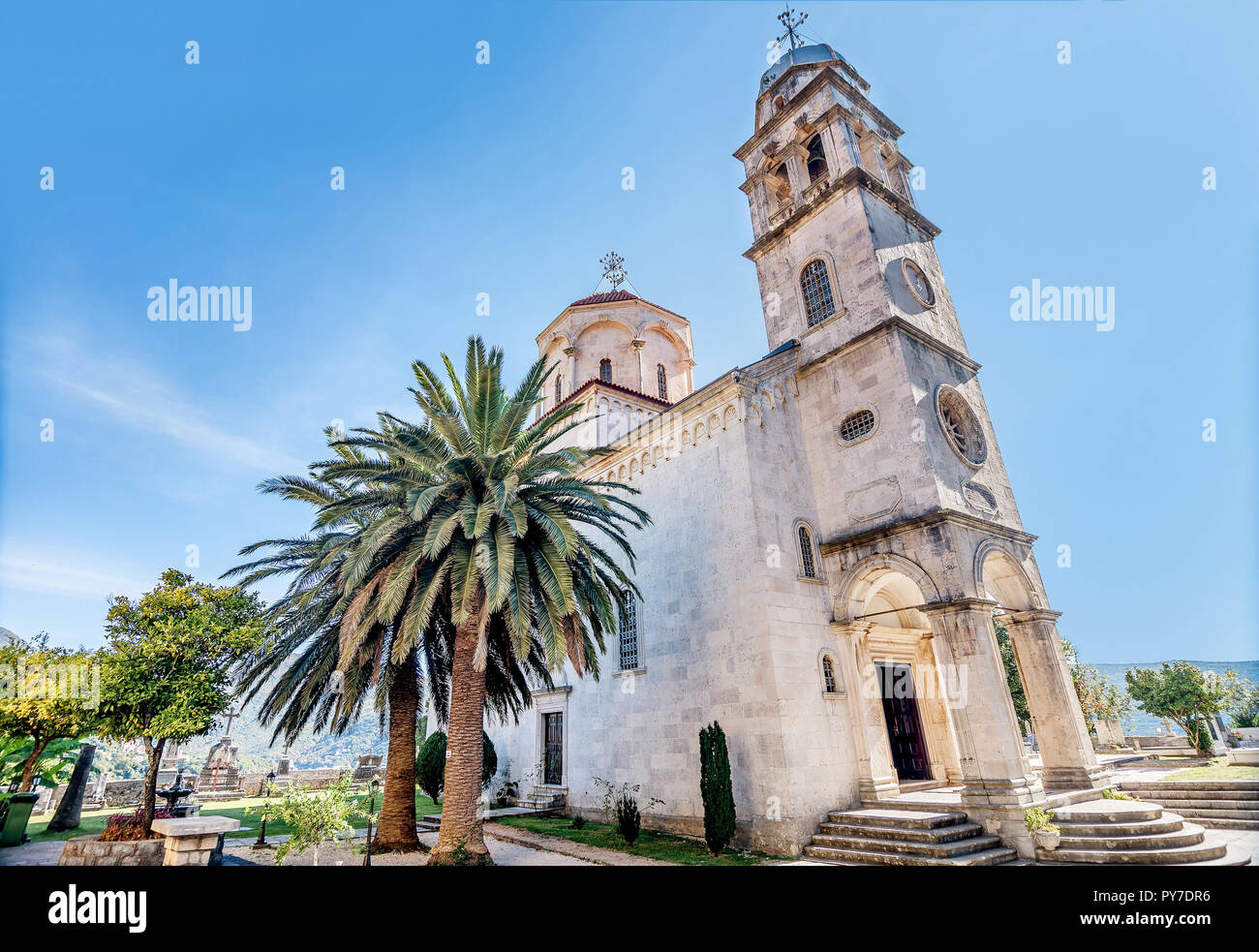 Savina Monastery an Orthodox monastery in Herceg Novi, Montenegro Stock ...