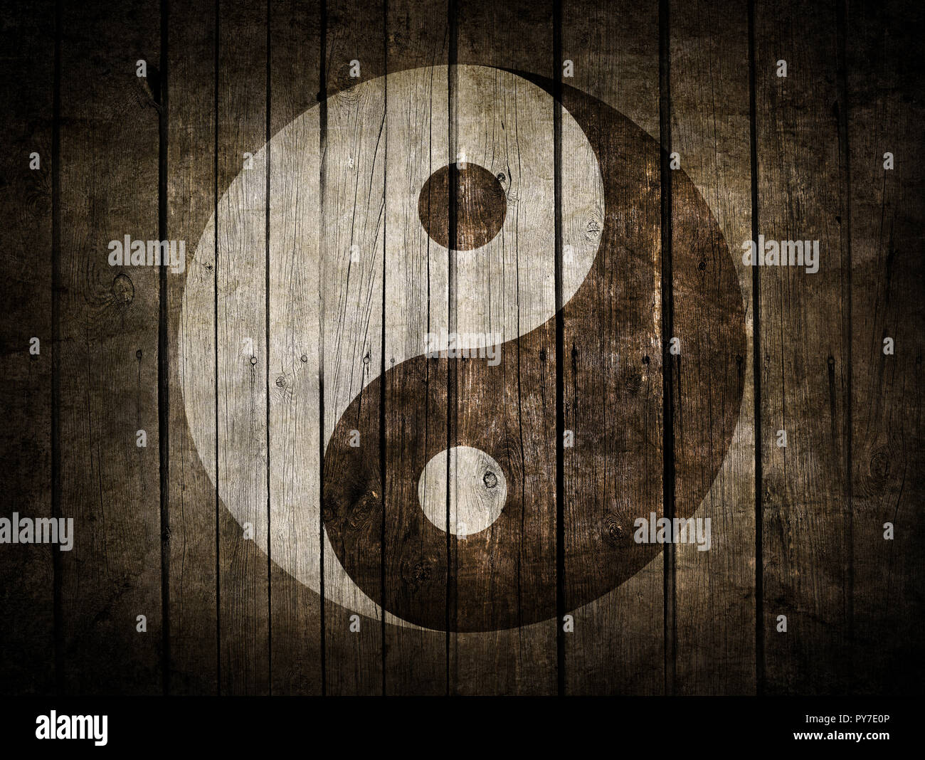 Ying yang sign hi-res stock photography and images - Alamy