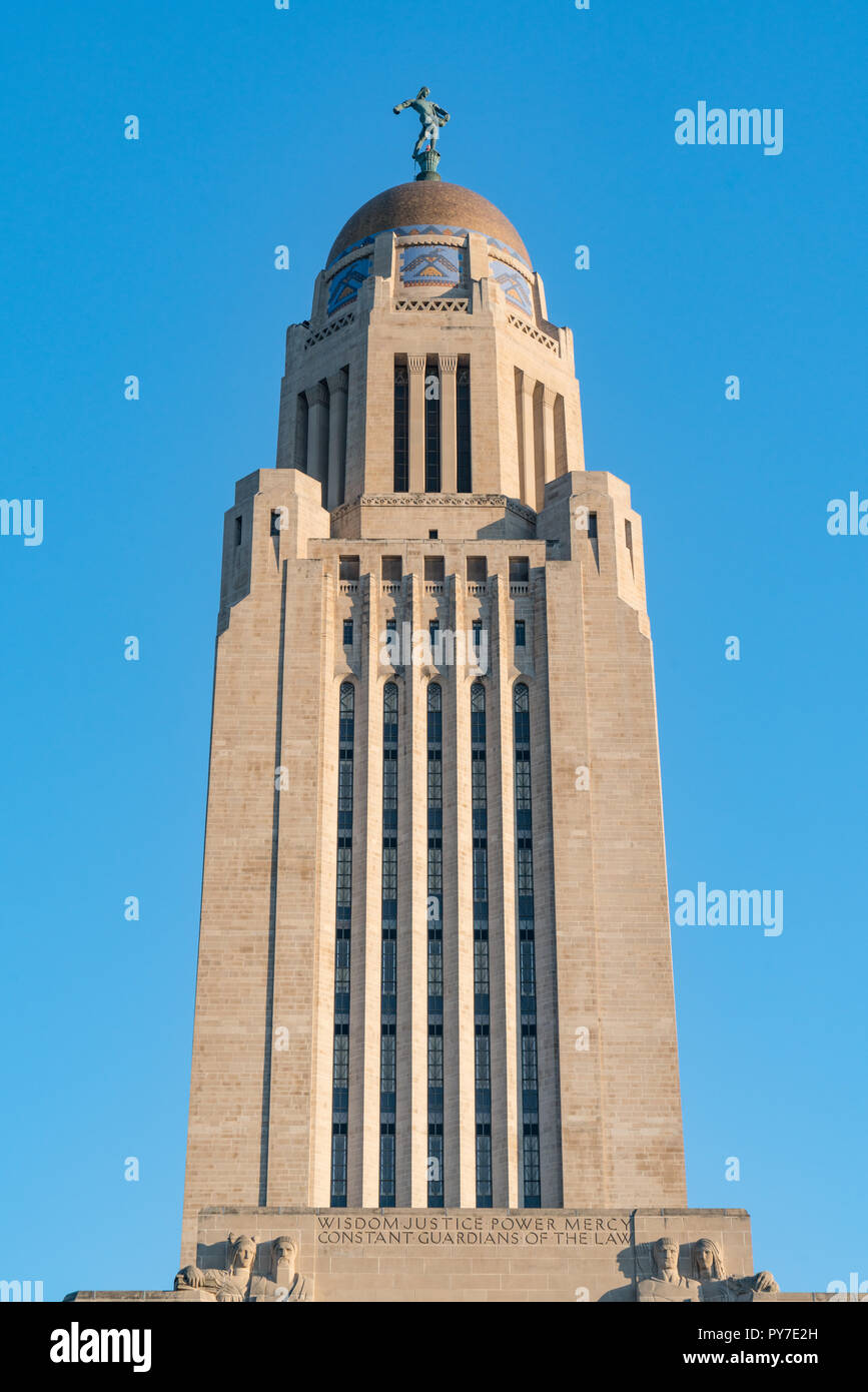 Nebraska state capitol hi-res stock photography and images - Alamy