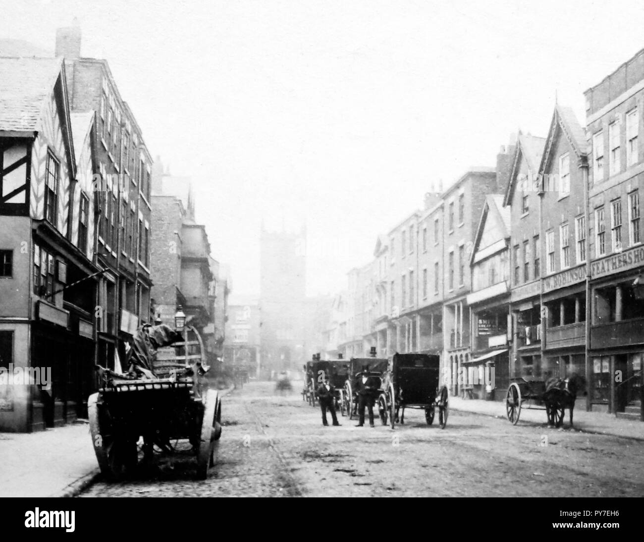 Chester Black and White Stock Photos & Images - Alamy