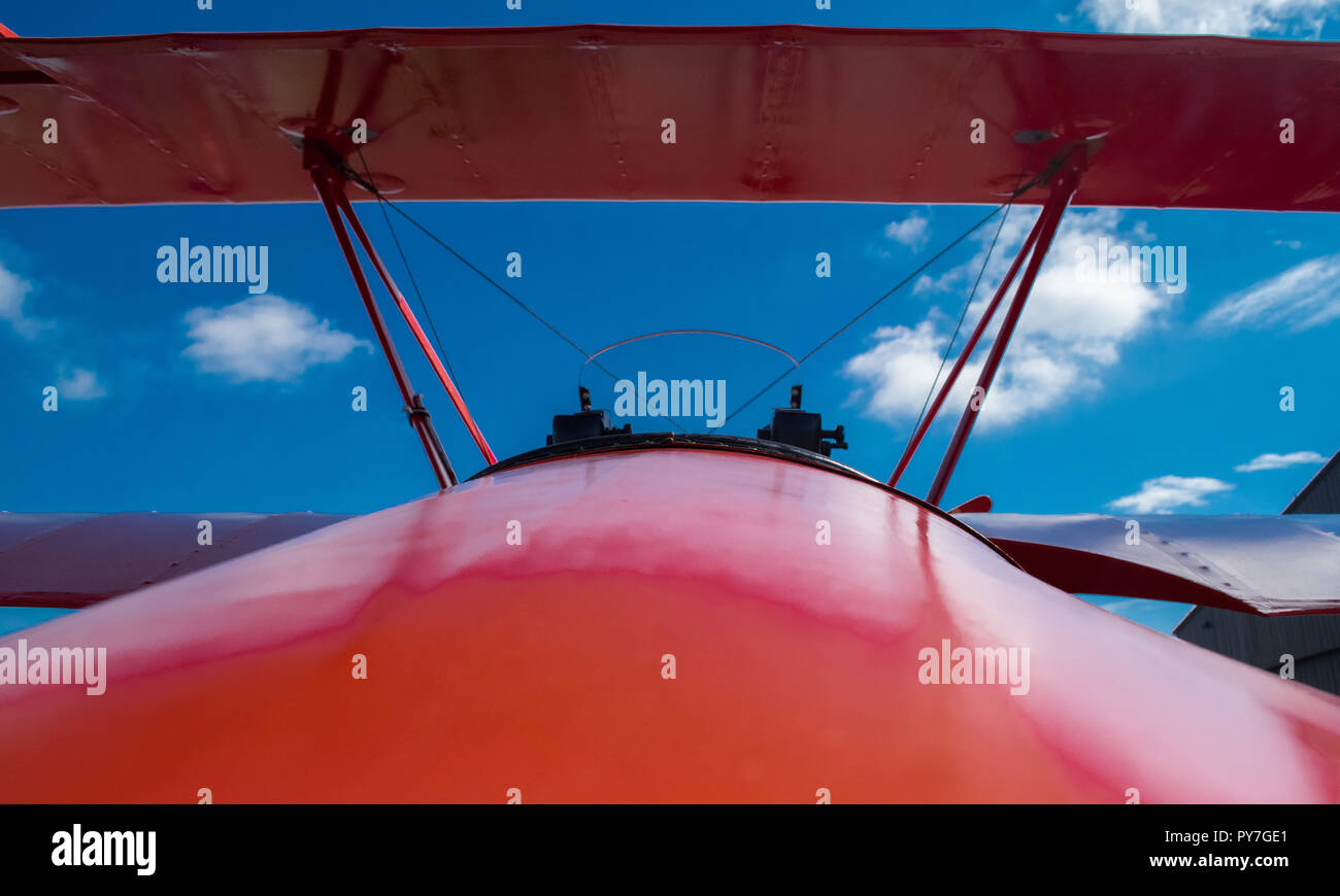 Red baron plane hi-res stock photography and images - Alamy