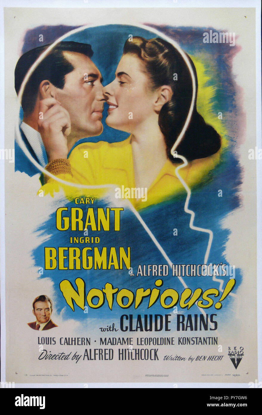 Notorious ! - Original Movie Poster Stock Photo - Alamy