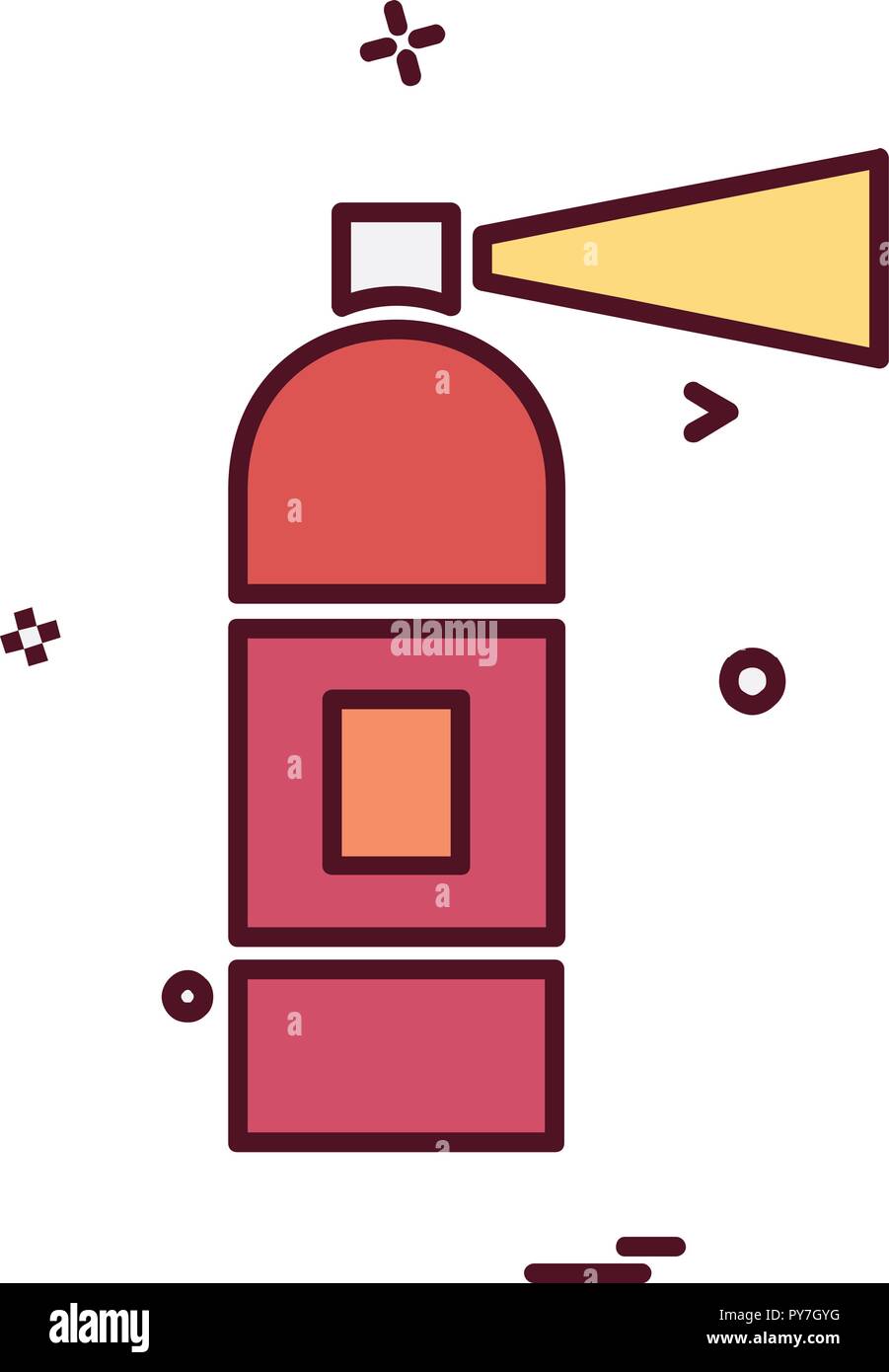 Cylinder icon design vector Stock Vector Image & Art - Alamy