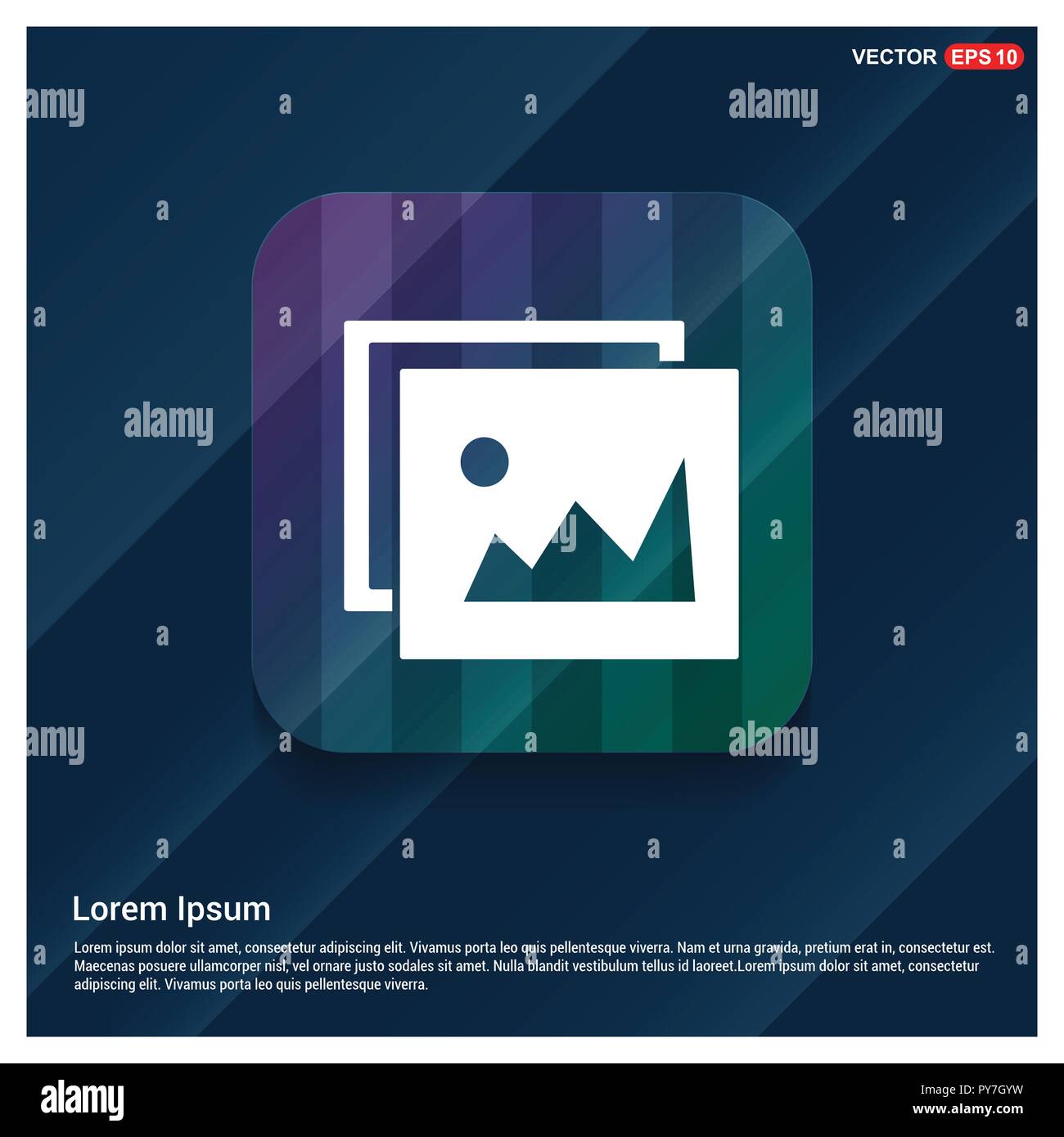 Photo frame icon Stock Vector Image & Art - Alamy