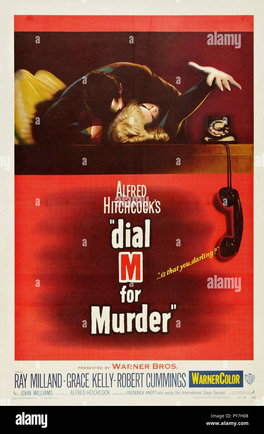 Dial m for murder poster hi-res stock photography and images - Alamy