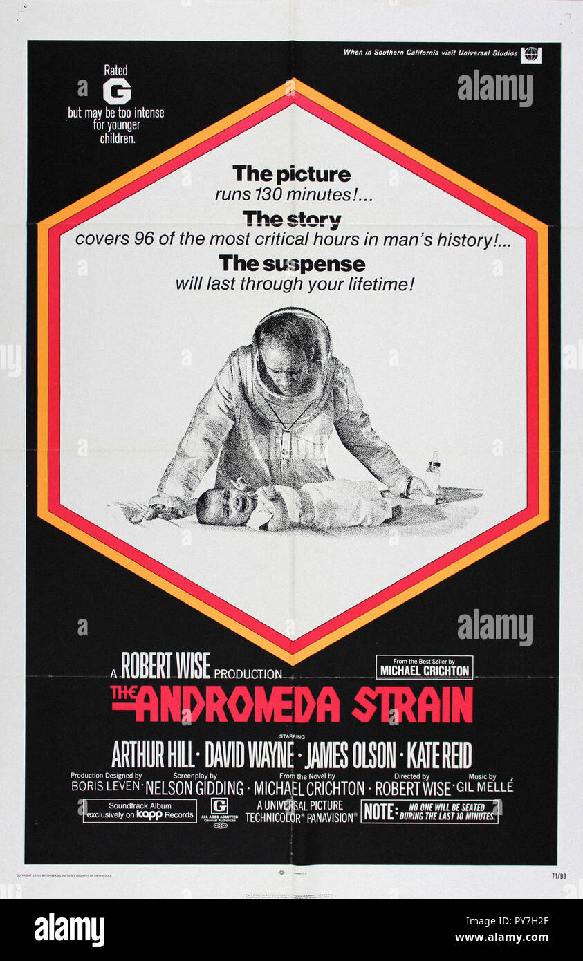 Andromeda strain poster hi-res stock photography and images - Alamy