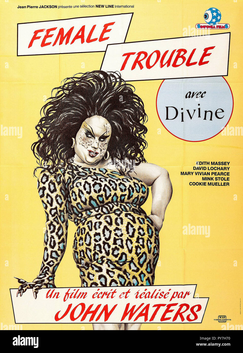 Female Trouble - Original Movie Poster Stock Photo - Alamy