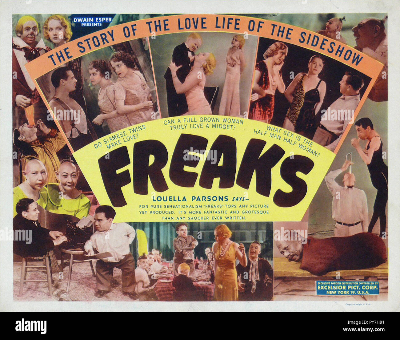 Freaks movie poster hi-res stock photography and images - Alamy