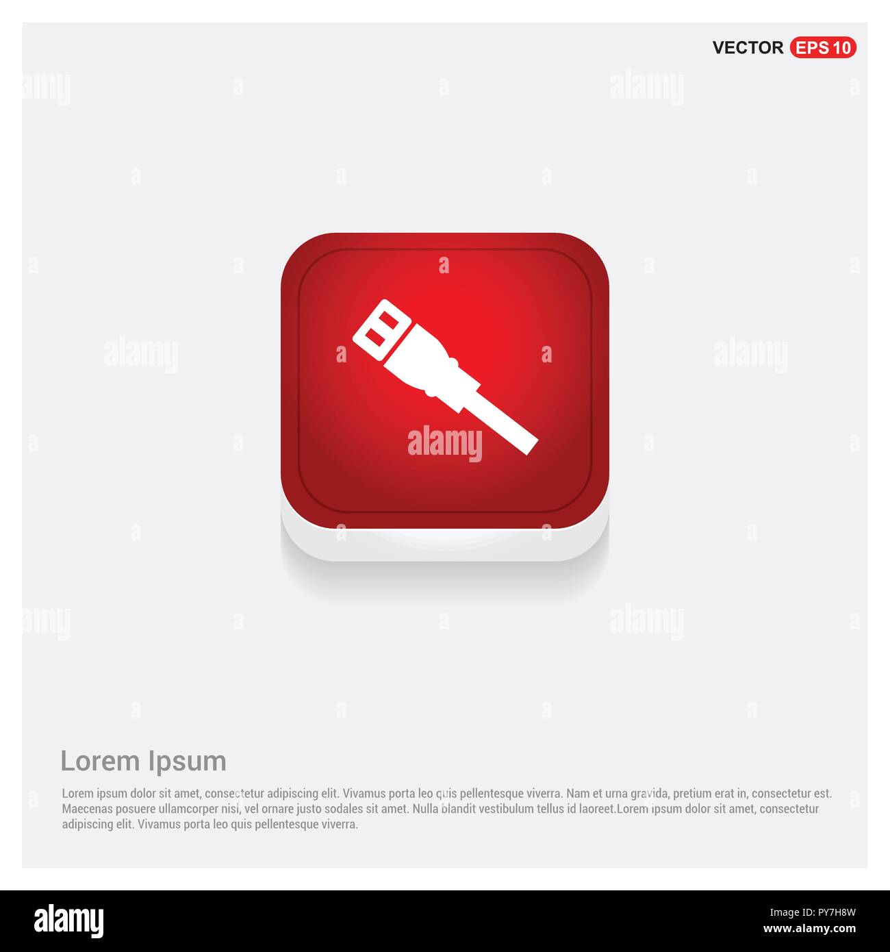 Ethernet Cable Icon Stock Vector Image & Art - Alamy