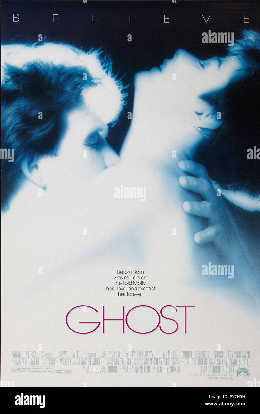 Ghost - Original Movie Poster Stock Photo - Alamy