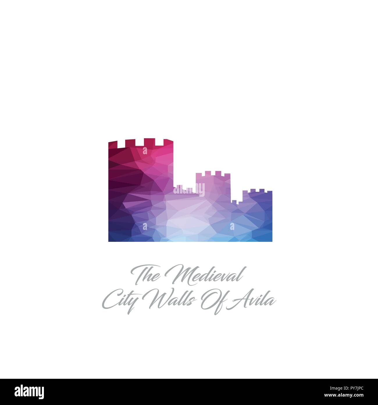 World Famous landmarks design with creative background vector Stock ...