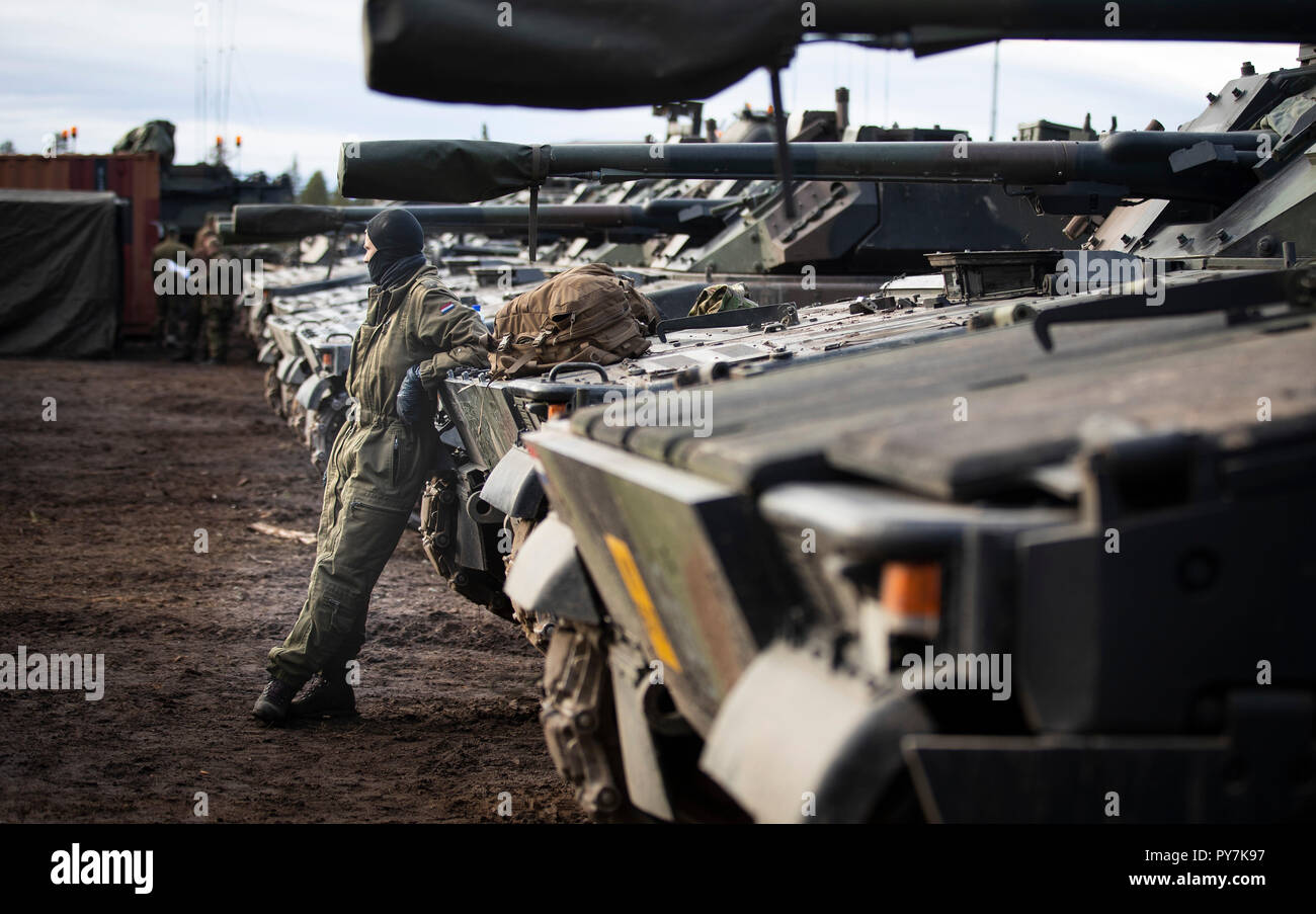 Rena - 45BG is preparing and building up their camp to be ready for the ...