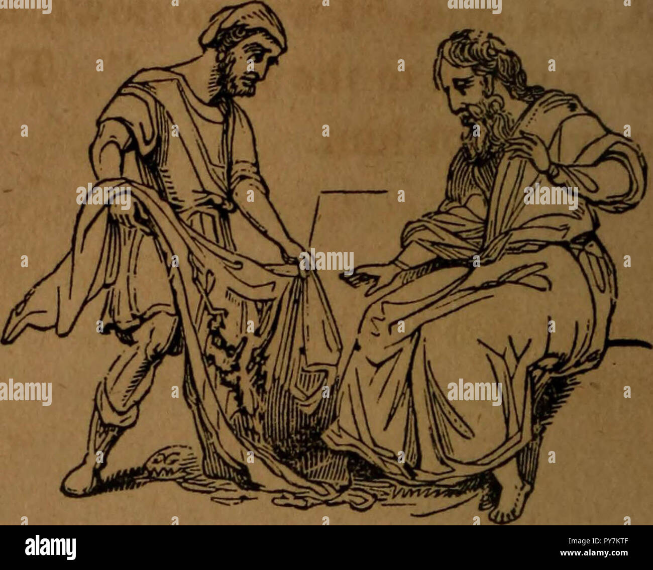 "The Life of Jacob and his son Joseph" (1836 Stock Photo - Alamy