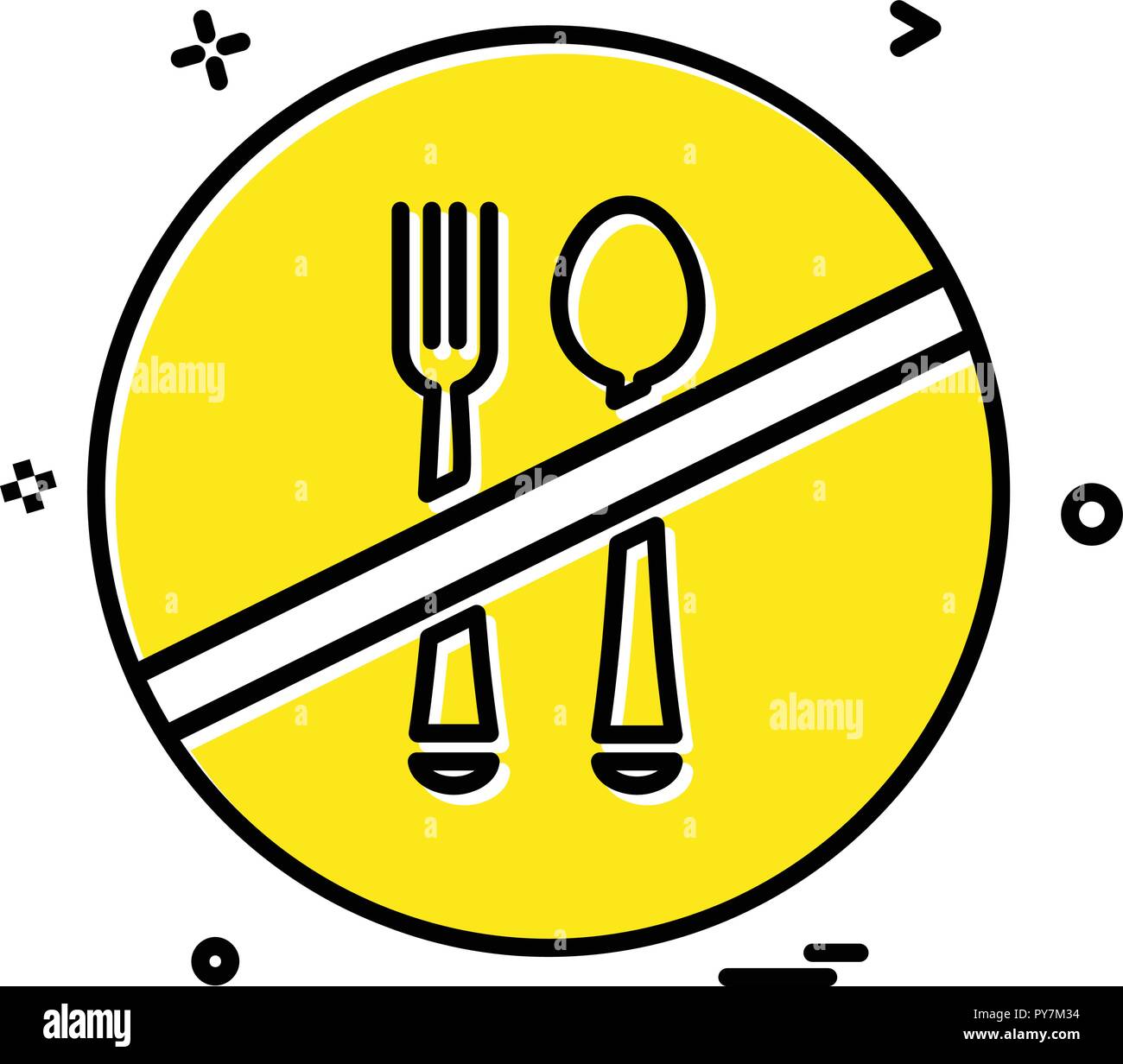 Warning Sign No Children Stock Vector Images - Alamy