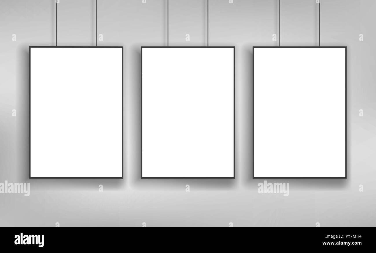 White poster template Stock Vector Image & Art - Alamy