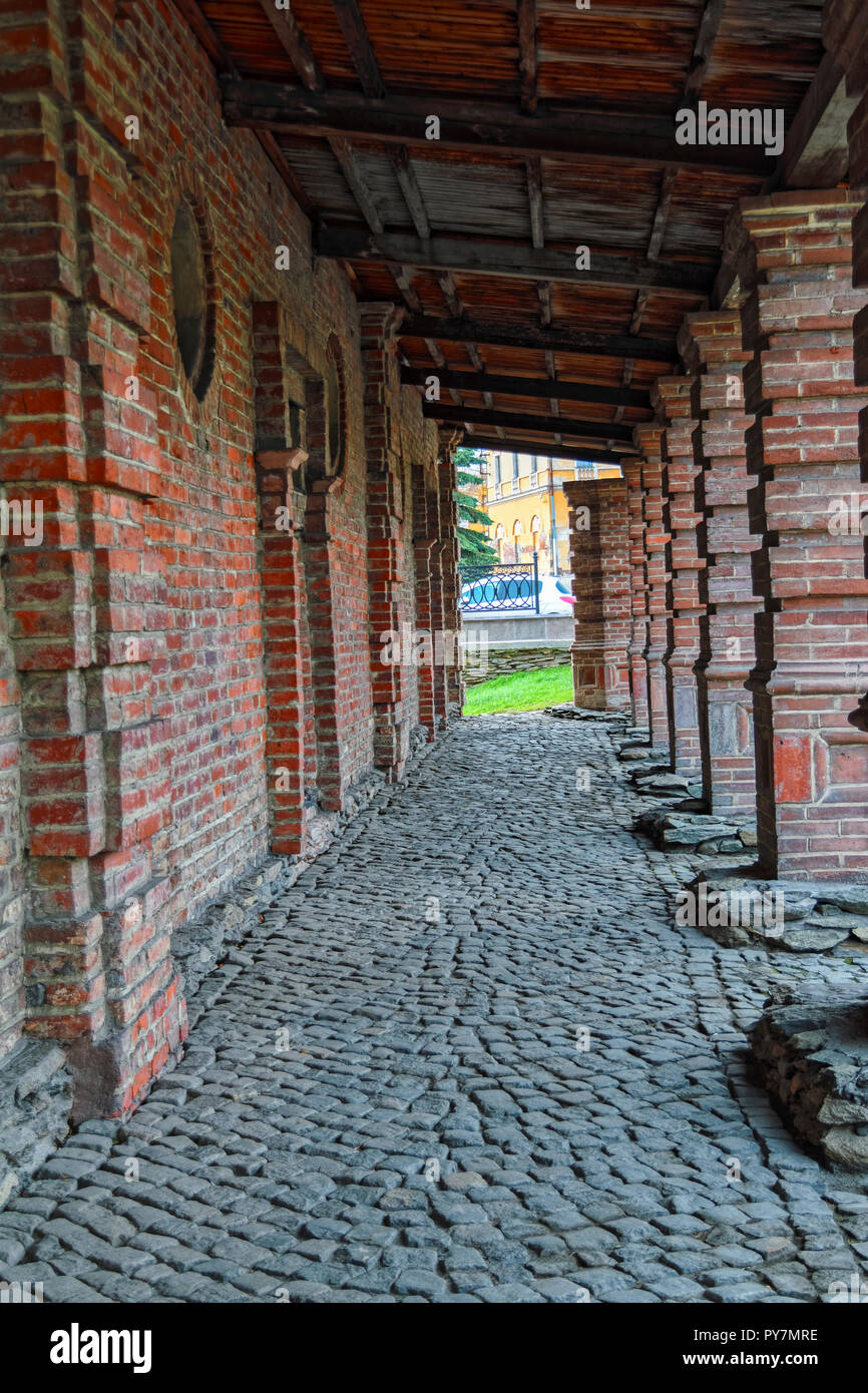 Ancient historical red brick building hi-res stock photography and ...