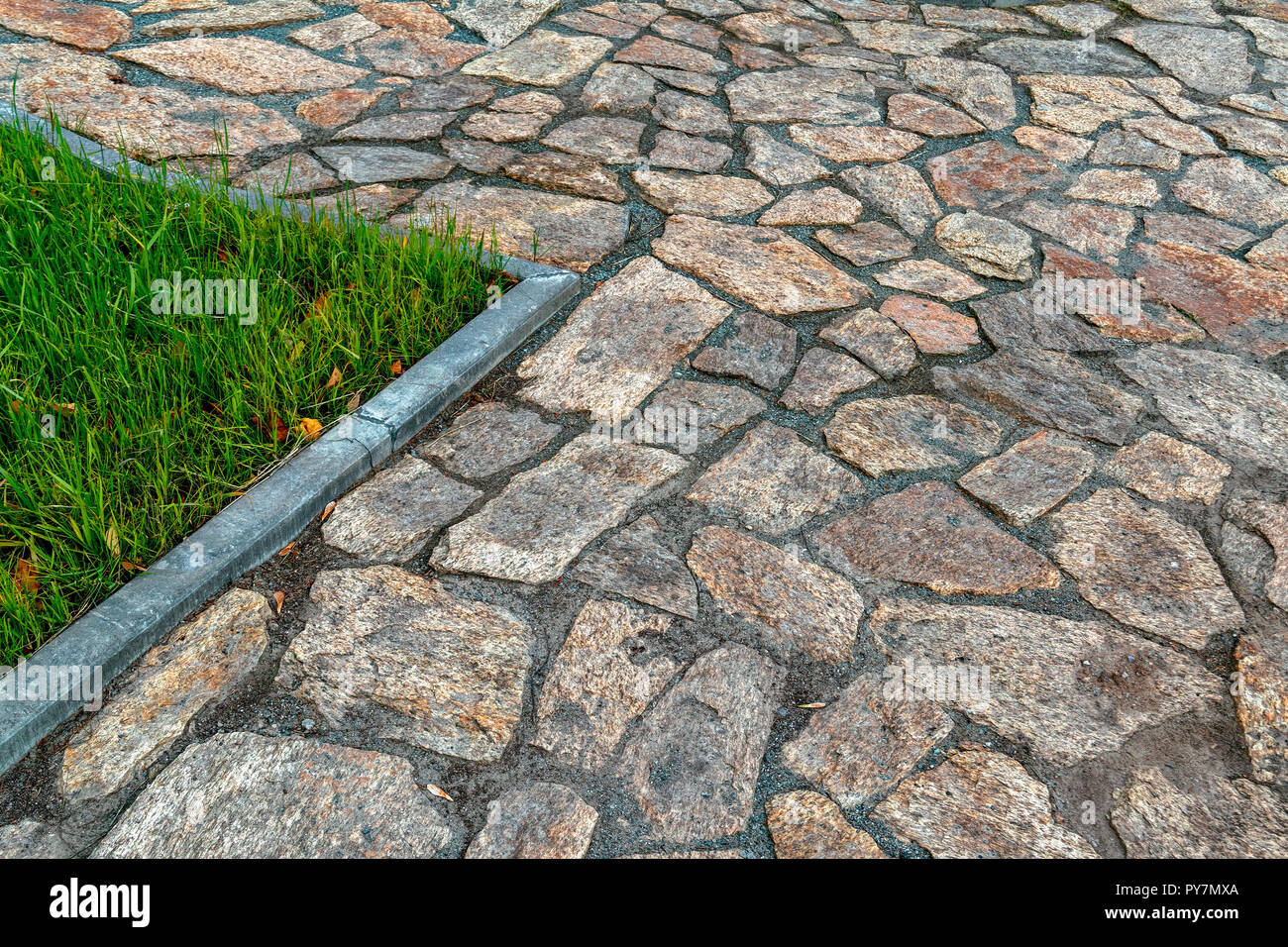 Cobblestone texture hi-res stock photography and images - Alamy