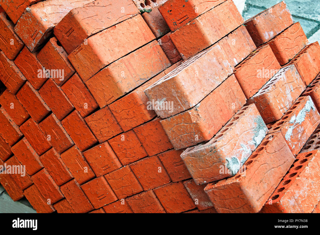 Building brick stack hi-res stock photography and images - Alamy