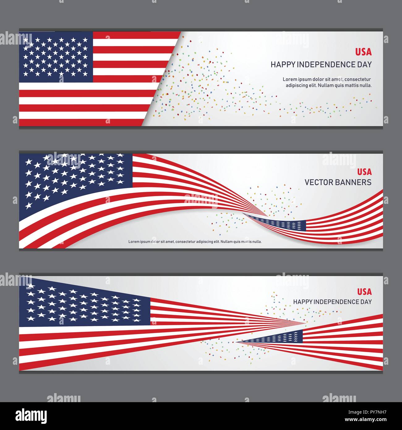 United States of America independence day abstract background design ...