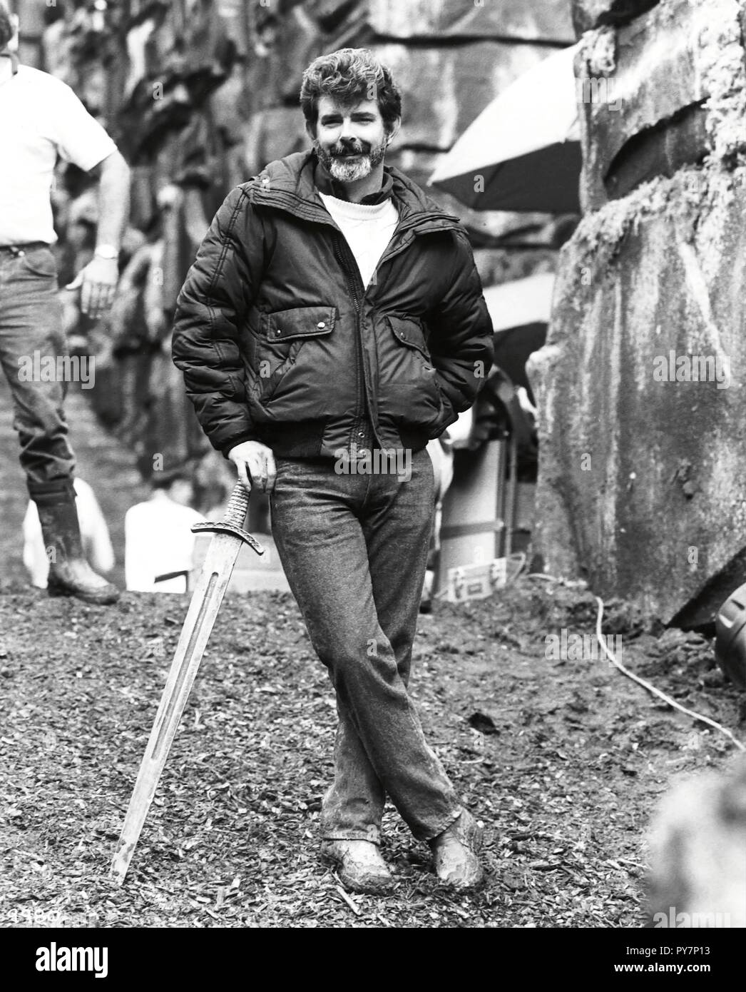 Labyrinth 1986 on set hi-res stock photography and images - Alamy
