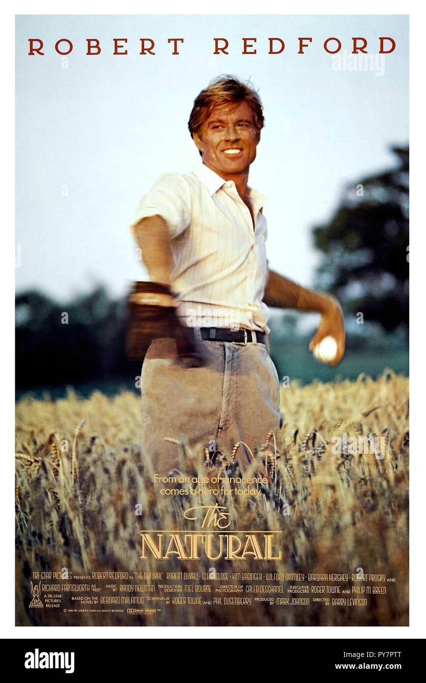 The natural (1984) robert redford hi-res stock photography and images ...