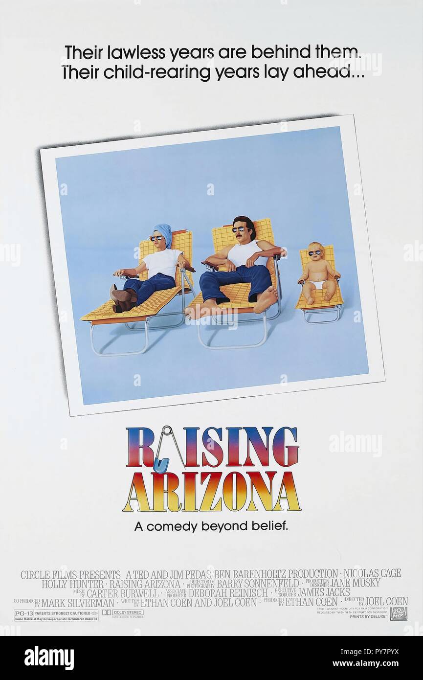 Original film title: RAISING ARIZONA. English title: RAISING ARIZONA ...