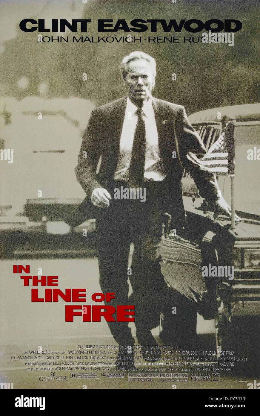 Original film title: IN THE LINE OF FIRE. English title: IN THE LINE OF ...