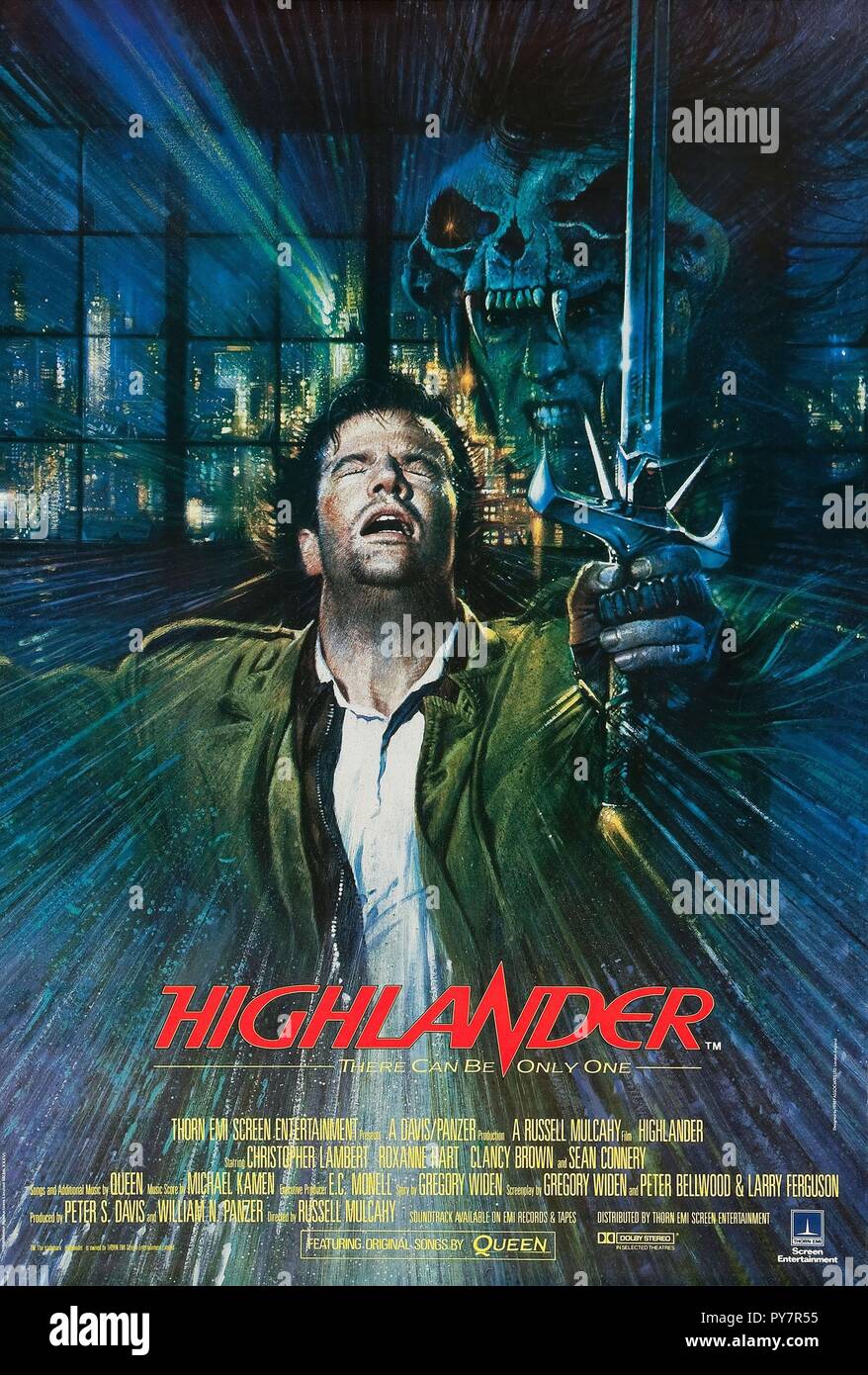 Highlander film poster hi-res stock photography and images - Alamy