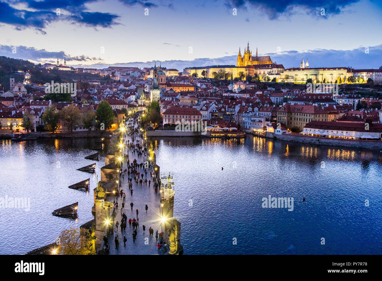 Moldau river hi-res stock photography and images - Alamy