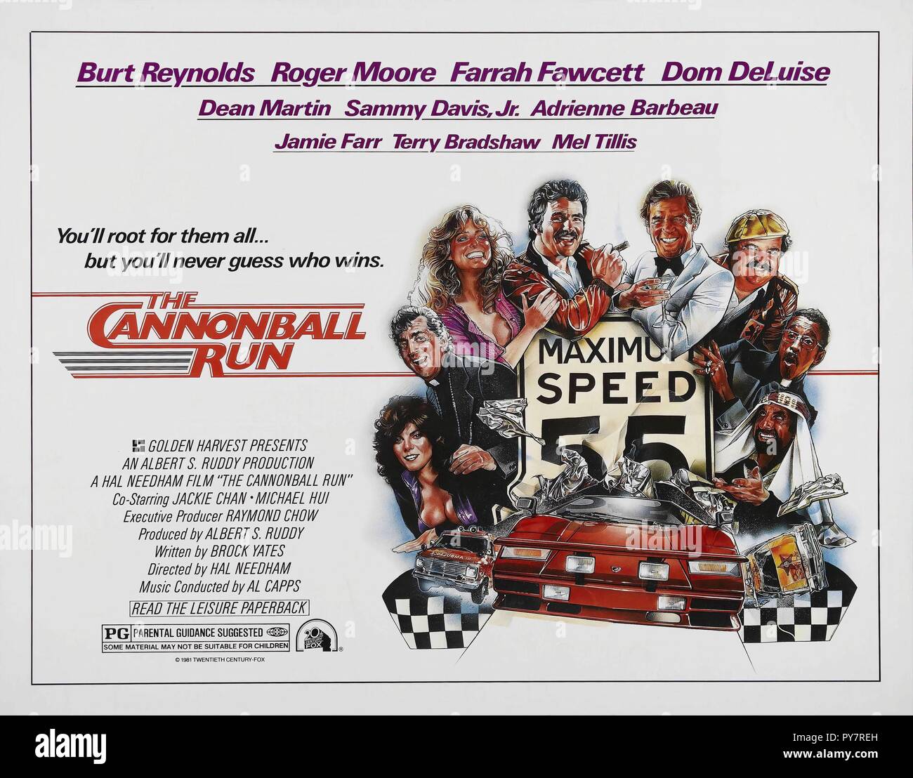 Original film title: THE CANNONBALL RUN. English title: CANNONBALL RUN ...