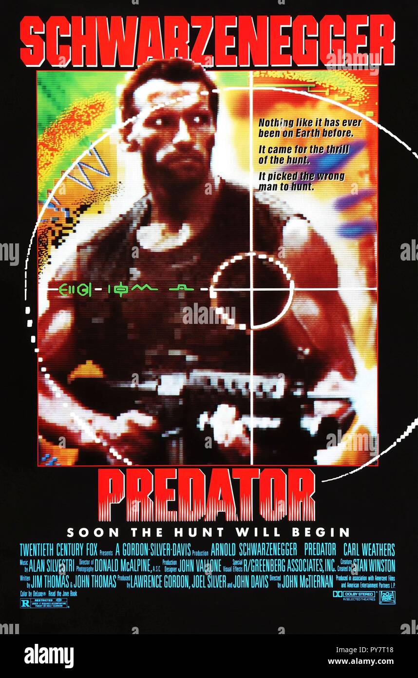 Original film title: PREDATOR. English title: PREDATOR. Year: 1987 ...