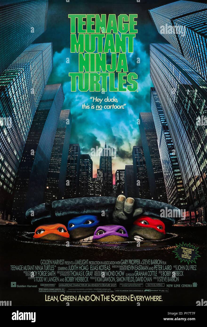 Original film title: TEENAGE MUTANT NINJA TURTLES. English title ...